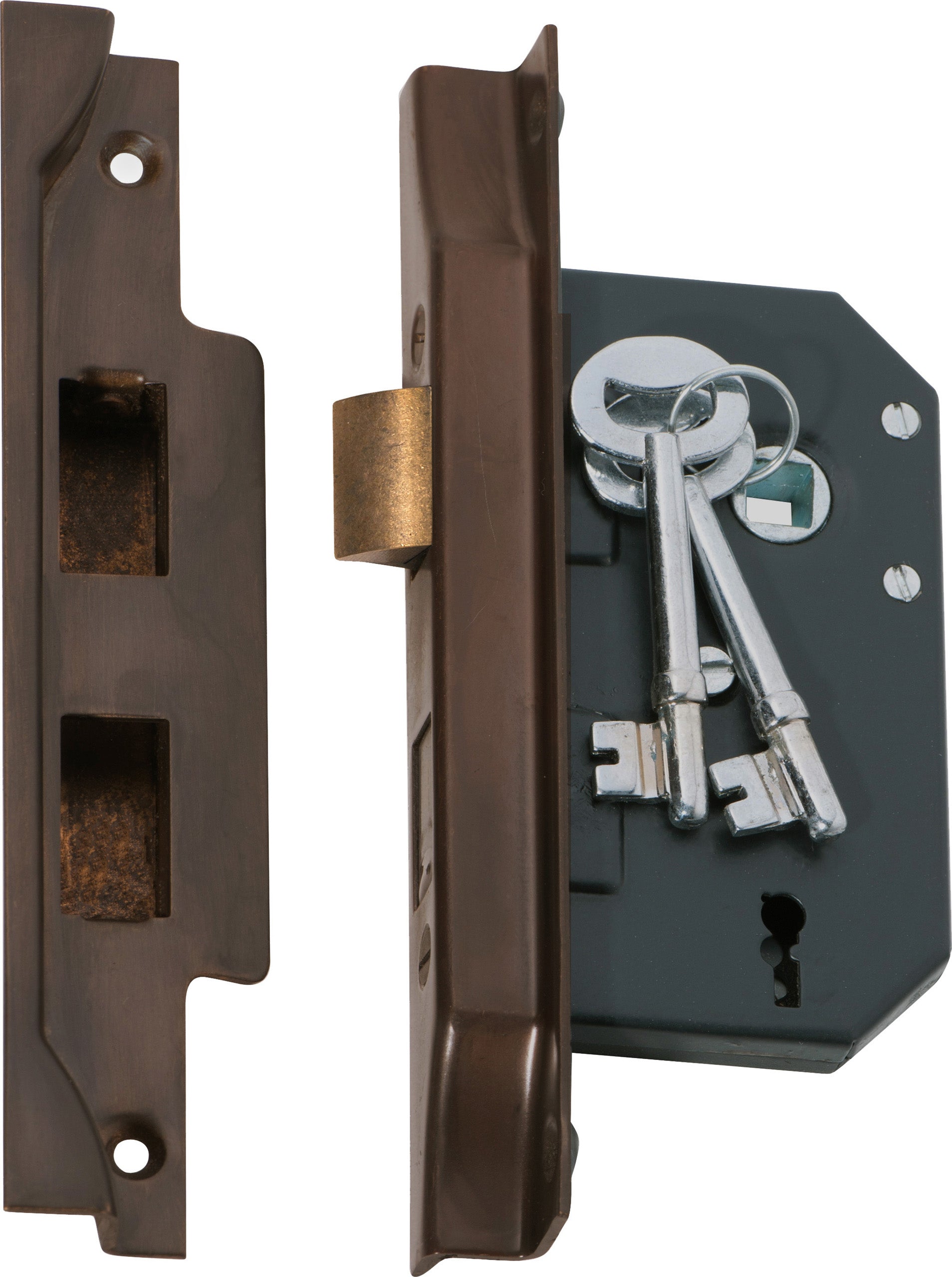 Rebated 3 Lever Mortice Lock | Handles Plus