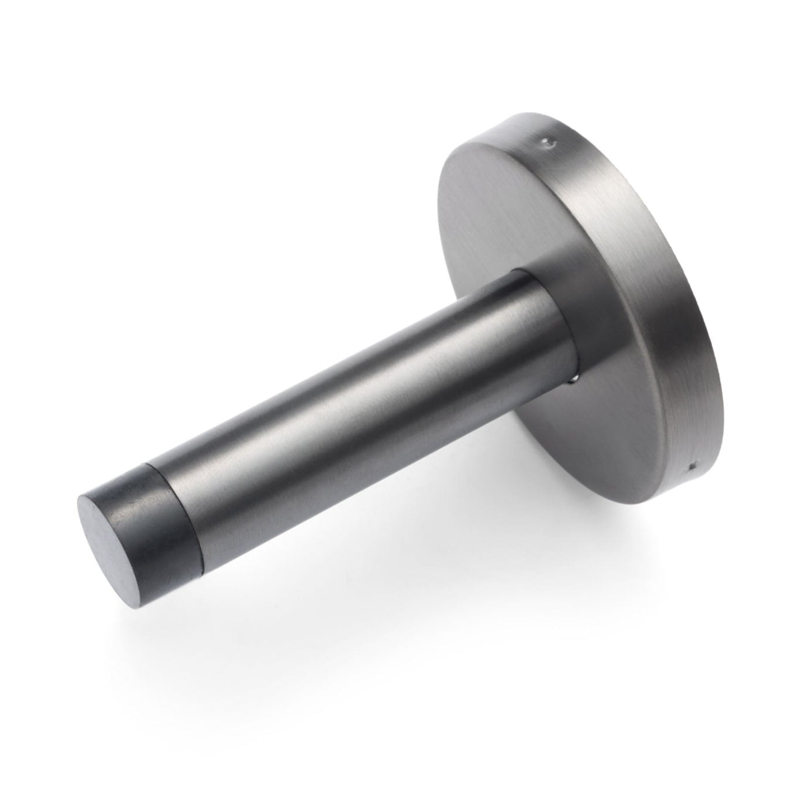 Gunmetal Wall Mounted Straight Door Stop | Handles Plus